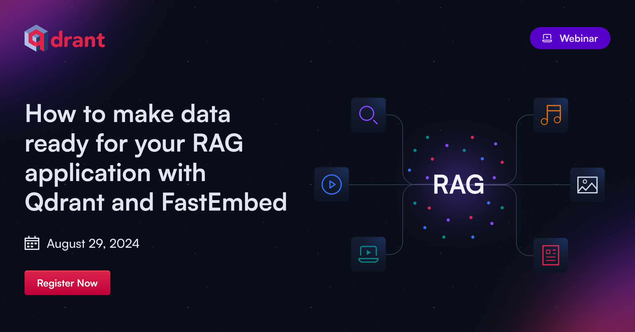 How to make data ready for your RAG application with Qdrant and FastEmbed